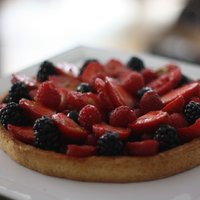Tarte aux fruits rouges